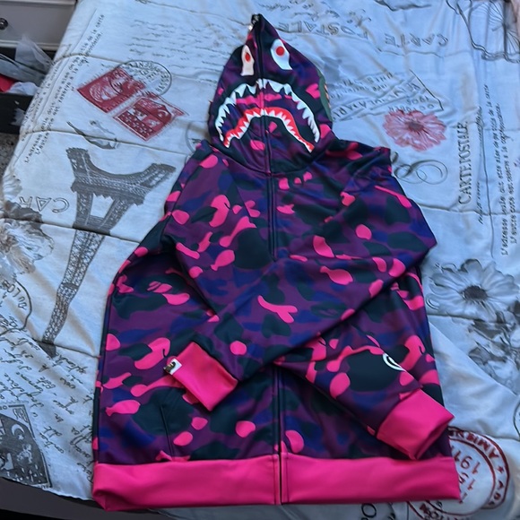 Bape | Jackets & Coats | Small Bape Full Zip Jacket Lookalike | Poshmark
